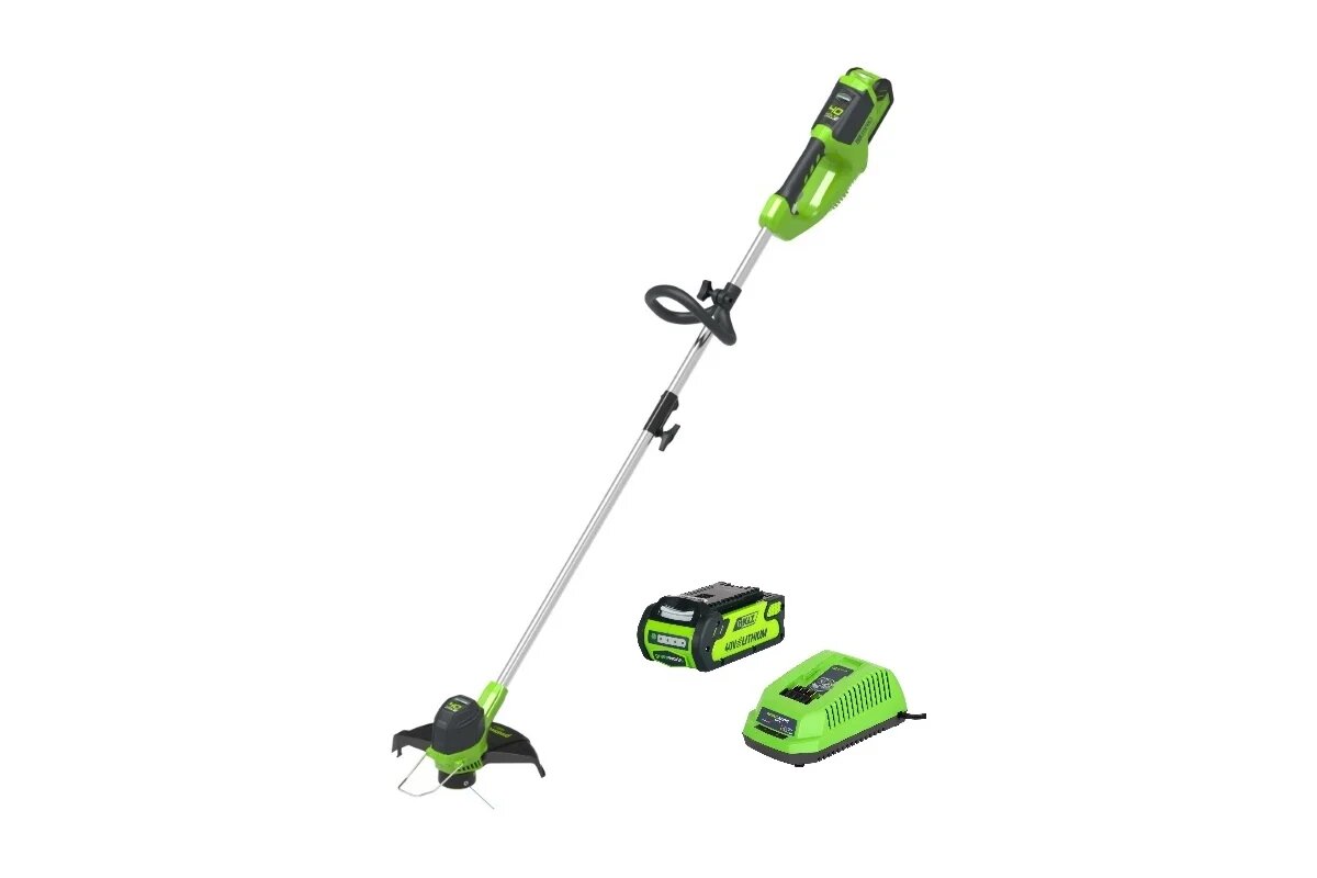 Аккумуляторный триммер GreenWorks 40V, 2101507UB
