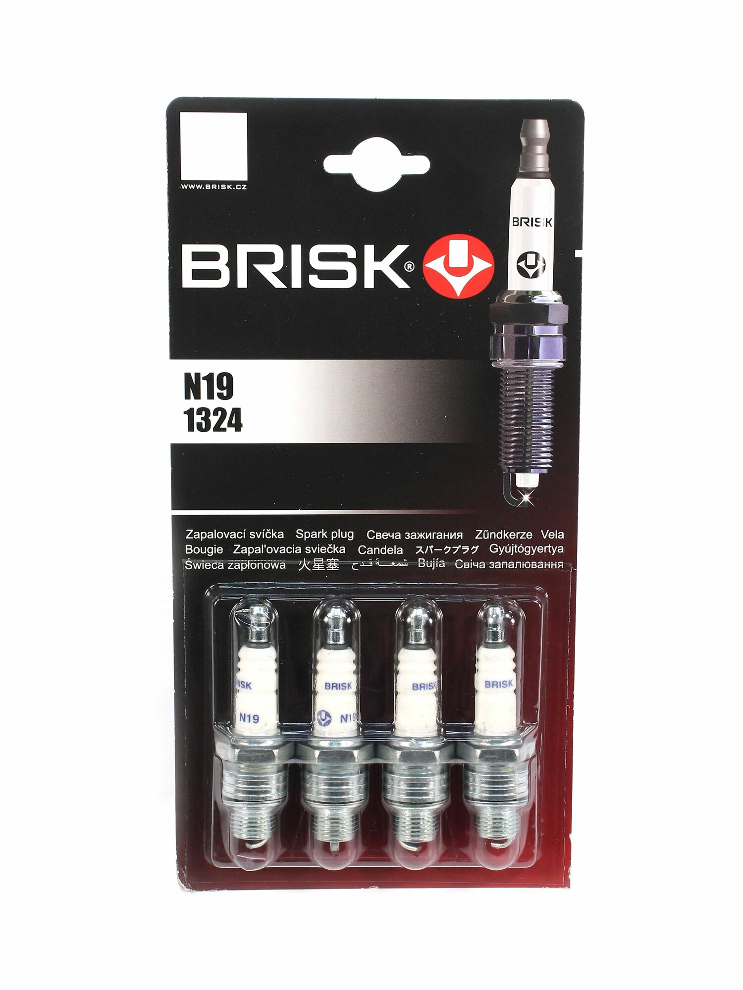 Свечи зажигания дв.511, 523, 417, 421, Brisk, "CLASSIC" N19 Комплект