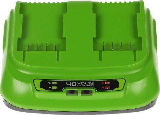 Greenworks 40В на 2 аккумулятора 2938807