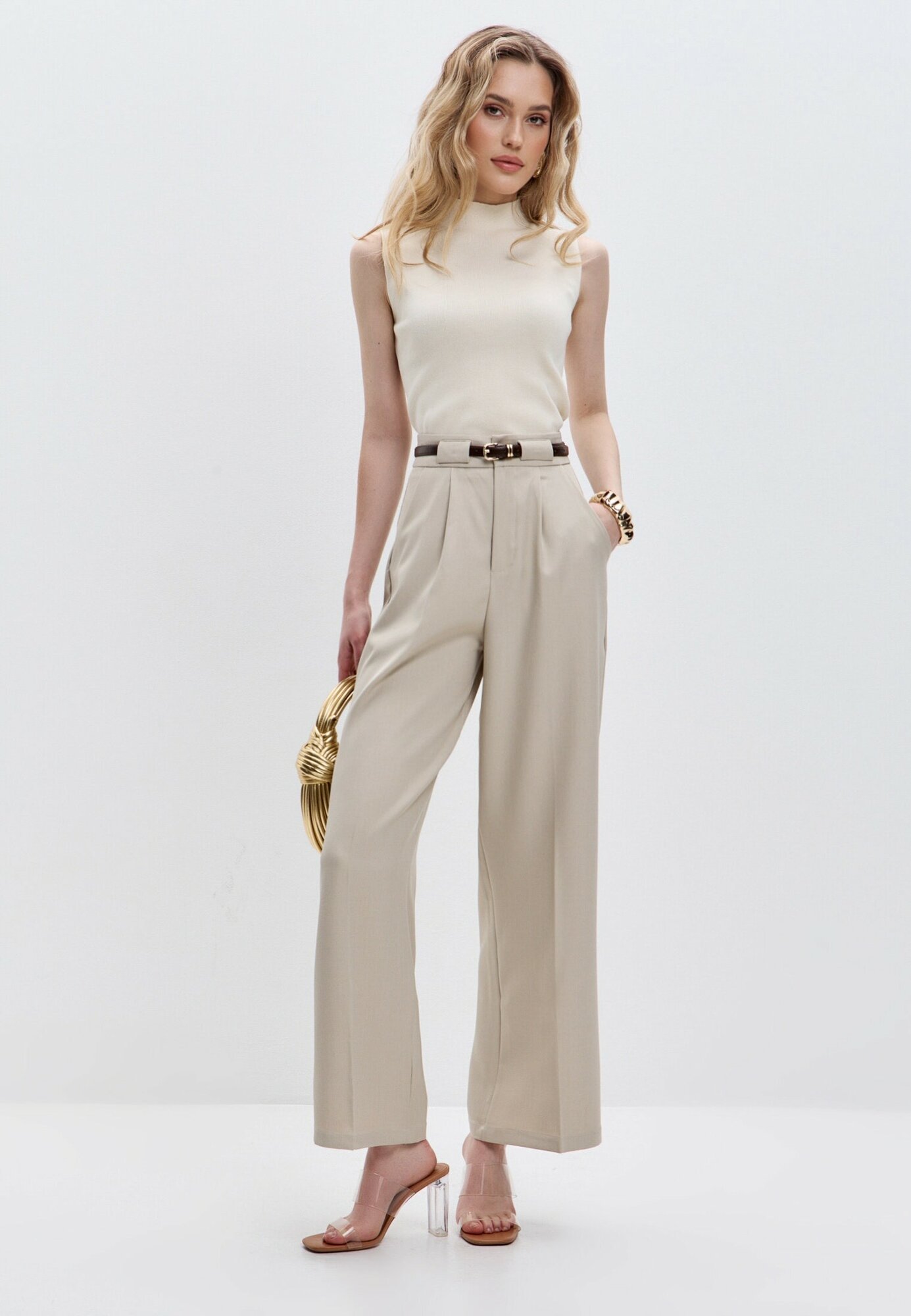 Брюки палаццо S-M-L