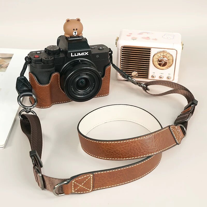 Подходит для Panasonic g100d защитный чехол g100k сумка для камеры Lumix g100 база для камеры ретро-камера плечевой