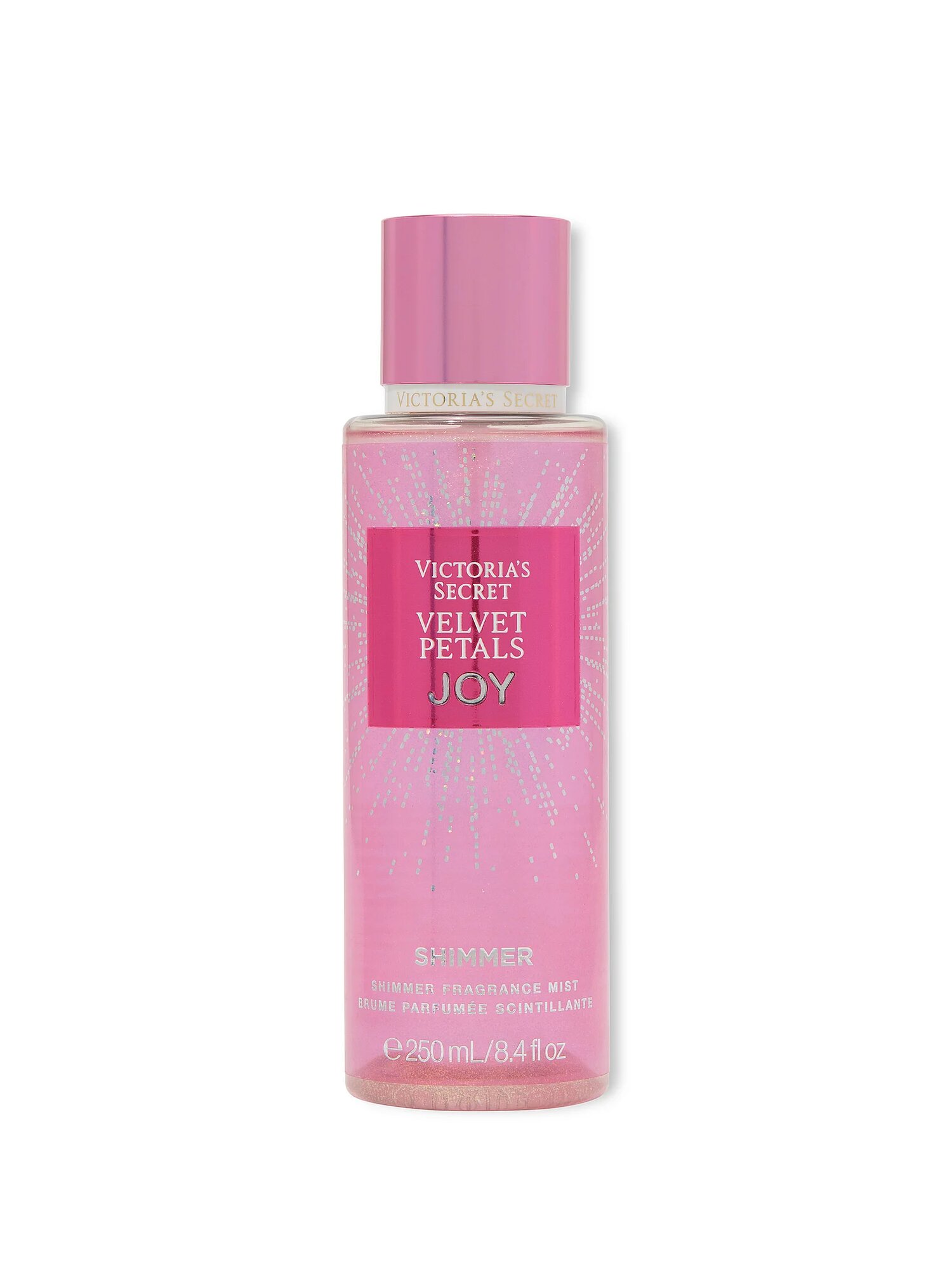 Victoria's Secret Парфюмированный мерцающий спрей-мист Velvet Petals Joy Shimmer