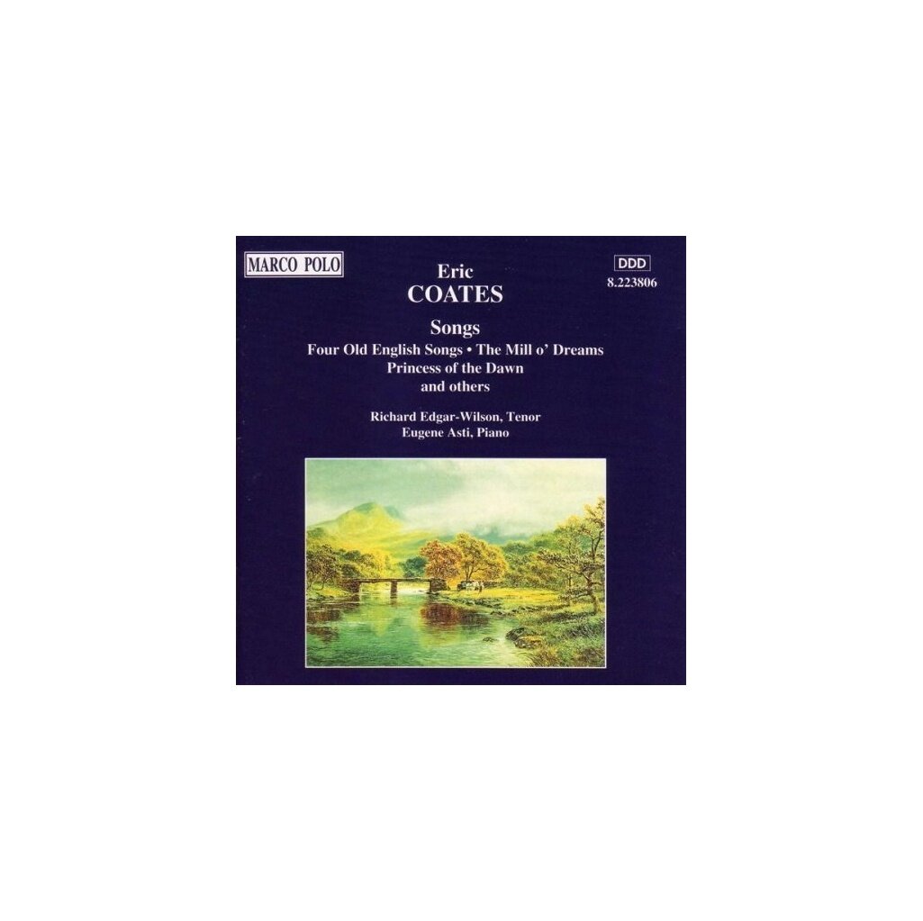 Диск COATES, E: Songs (1 CD)