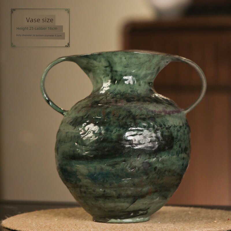 Вазы и цветочные сосуды из Цзиндэчжэня, элитные украшения, керамические вазы для прихожей, в новом китайском стиле