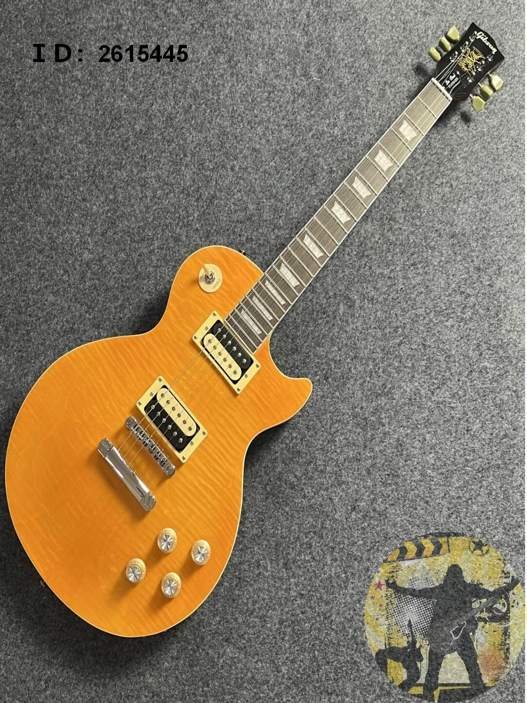 Электрогитара Gibson Les Paul с 6 струнами, длина корпуса 39 дюймов.