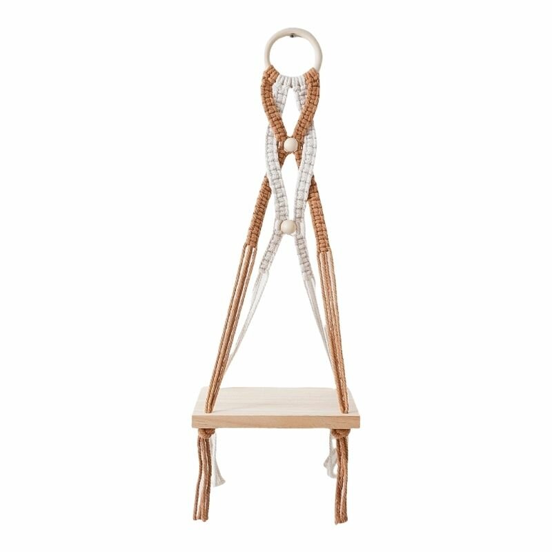 Макраме полка для декора