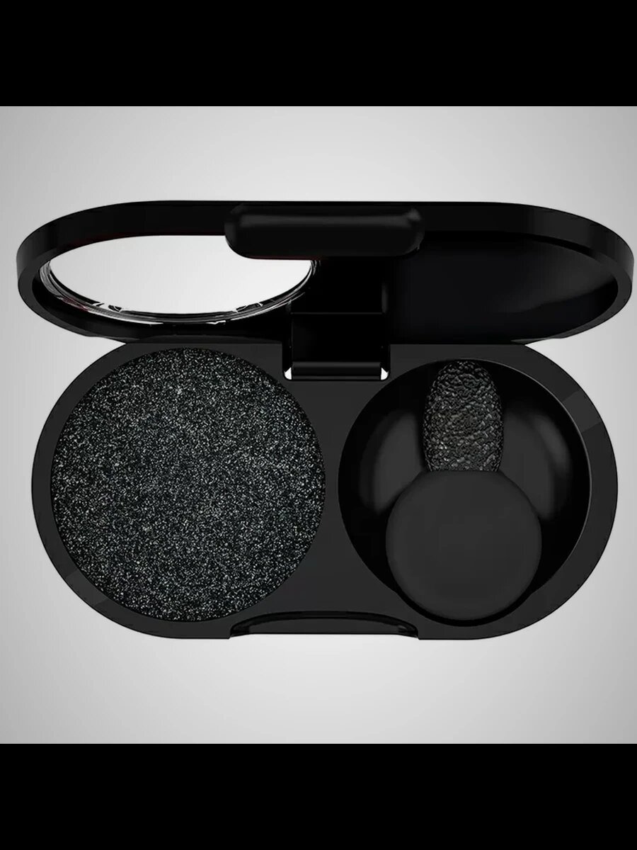 PUPA MILANO Vamp! Eyeshadow Mono METALLIC 301, Тени с эффектом металлик тон 301 Ледяной черный