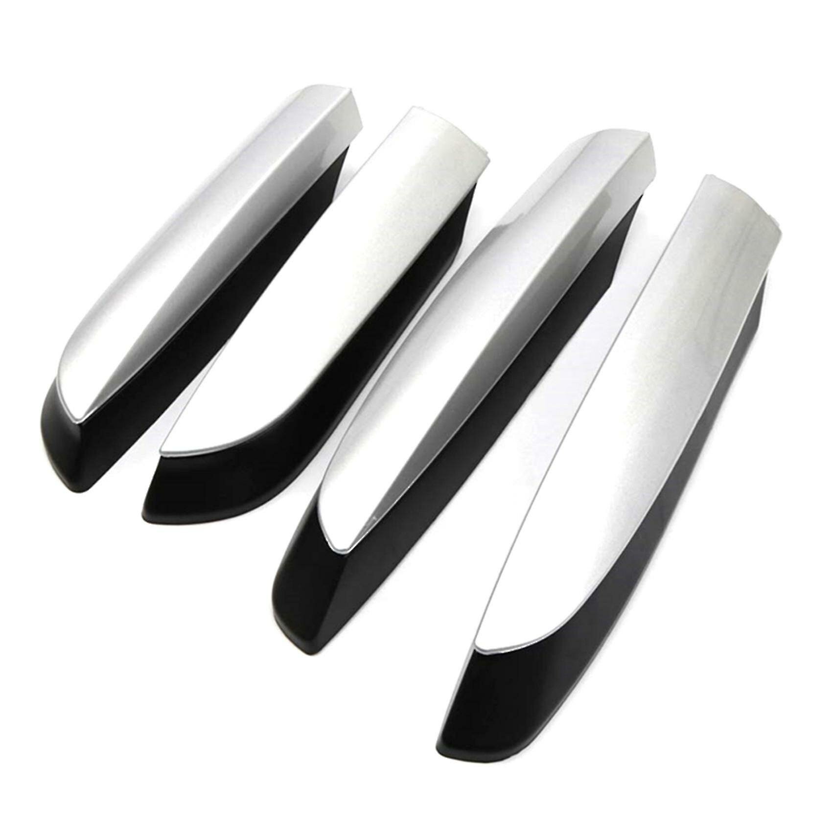 4 штуки Концевые крышки для рейлинга крыши багажного ремня для Toyota RAV4 2013-2018, тип оболочки концов рейлинга крыши, тип багажных боксов на крыше, особенность декоративная отделка, состояние 100% новое, подходит для Toyota RAV4 RAV 4 XA40 2013 2014