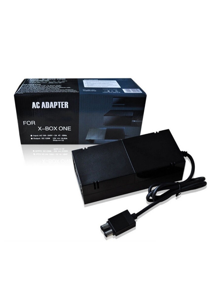 Премиум Адаптер переменного тока Зарядное устройство Комплект аксессуаров Кабель питания Шнур для консоли Xbox One с разъемом EU