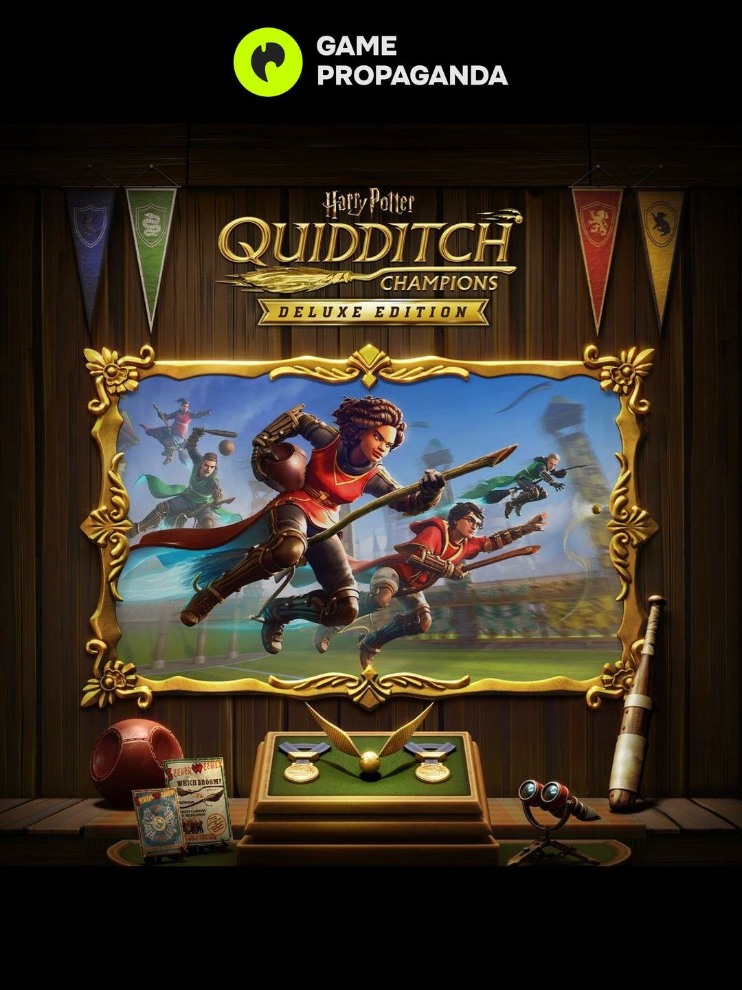 Игра Harry Potter: Quidditch Champions Deluxe Edition PS4, PS5 + 101 TRY на баланс PSN. Турция. Цифровая версия