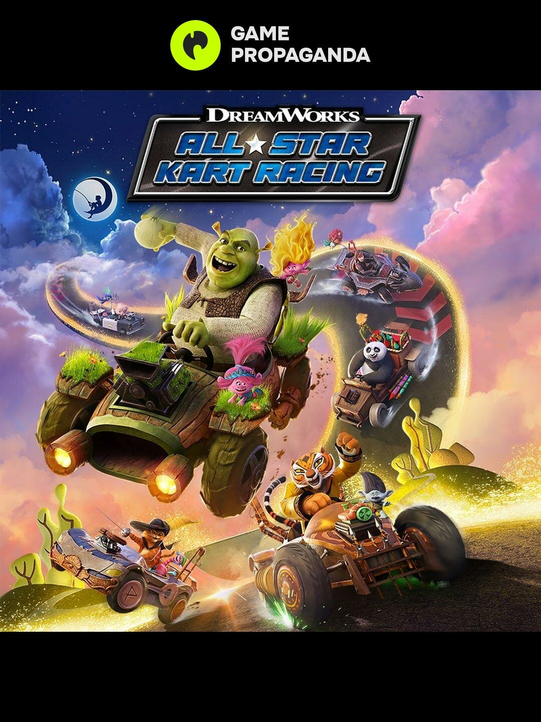 Игра DreamWorks All-Star Kart Racing PS4, PS5. Турция. Цифровая версия