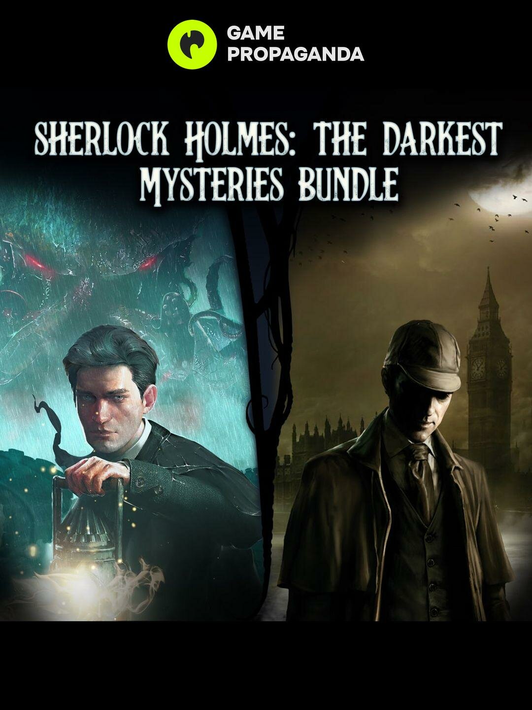 Игра Sherlock Holmes: The Darkest Mysteries Bundle PS4, PS5 + 101 TRY на баланс PSN. Турция. Цифровая версия