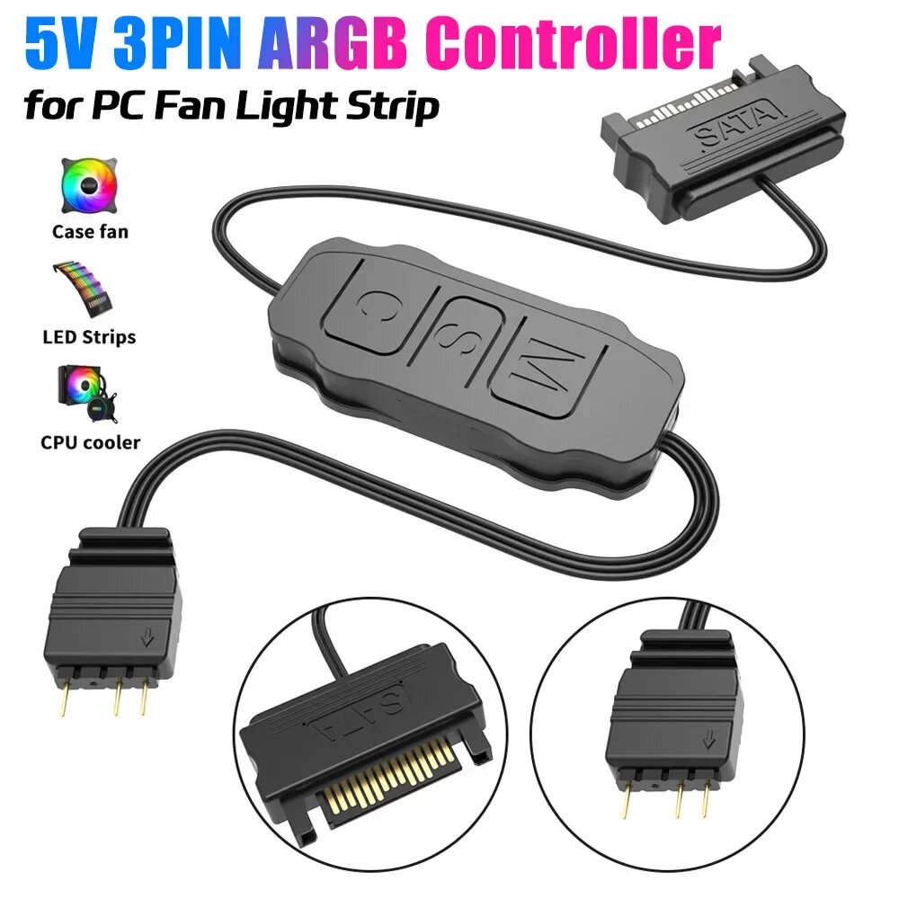 RGB Контроллер MJJC Mini Adapter, Белый — фото 1
