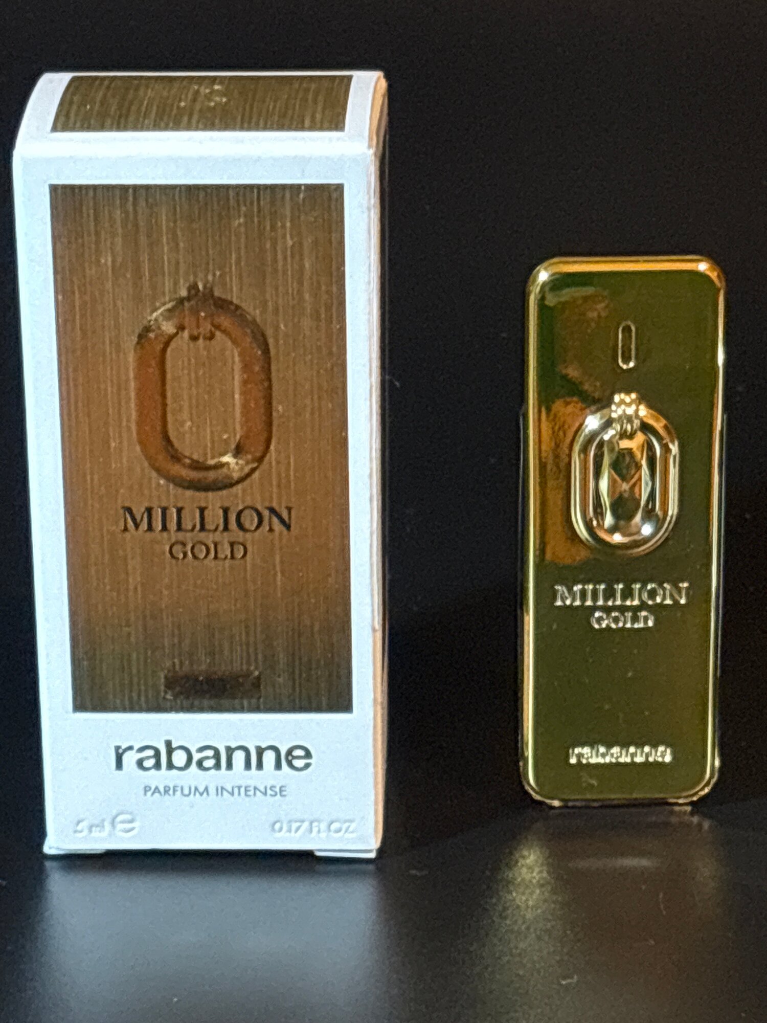 Paco Rabanne Million Gold Elixir мужские духи, 5 мл Миниатюра