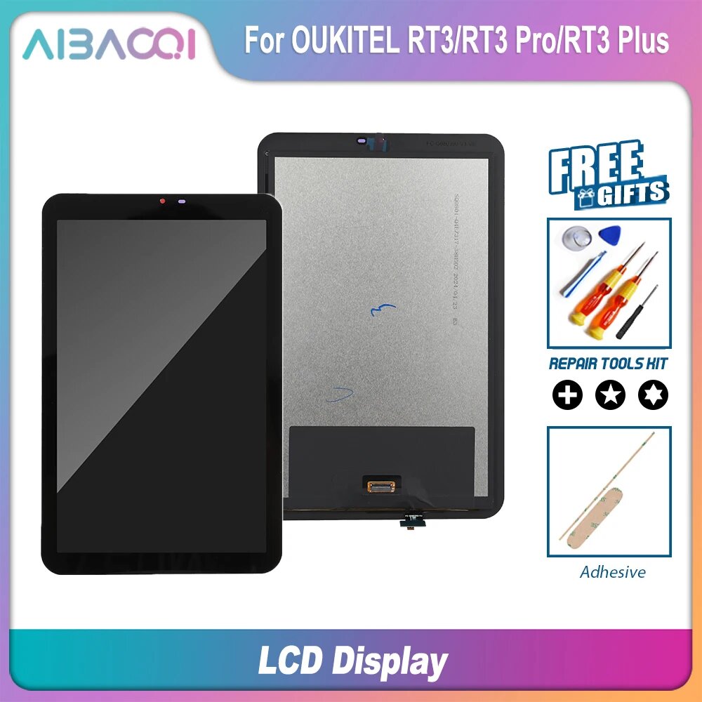 Новый ЖК-дисплей и сенсорный экран AiBaoQi для планшетов OUKITEL RT2/RT6 RT3/RT3 Pro/RT3 Plus RT7 TITAN RT8 RT9 RT10 (замена)