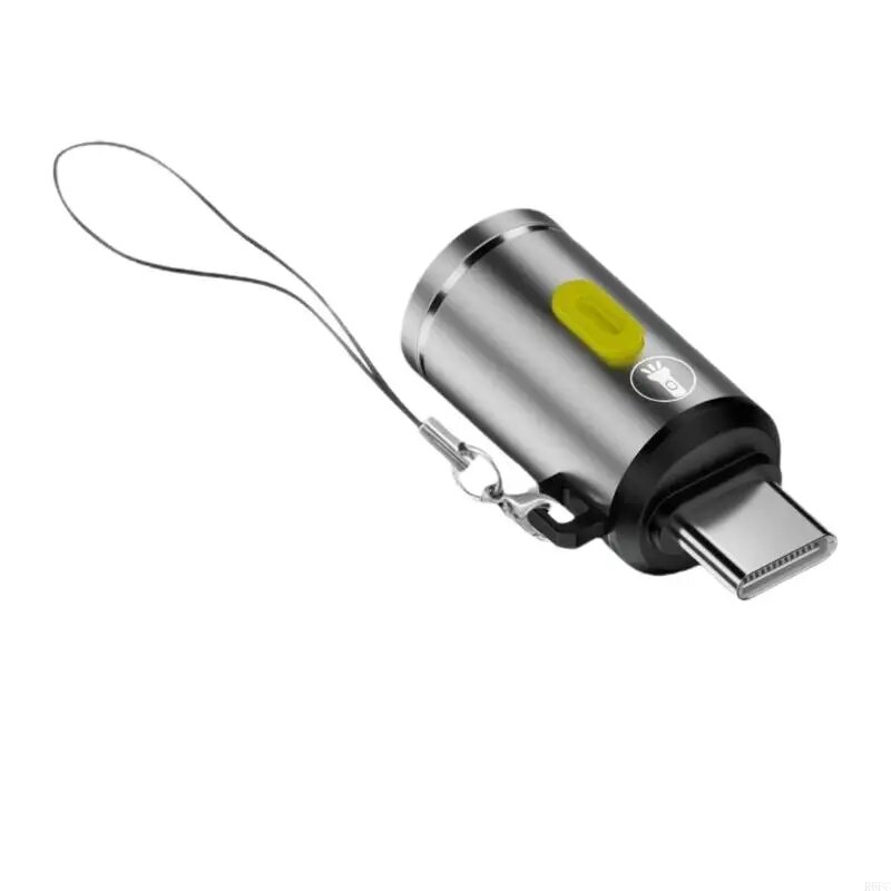 Фонарик USB Type-C Dark gray — фото 1