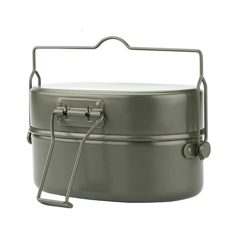 Ланчбокс водонепроницаемый, Армейский Зеленый