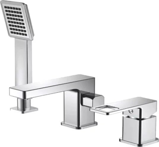 Смеситель HAIBA HB80615, для ванны, латунь, цвет серебристый