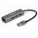 Концентратор usb 3.0 Gembird 4 порта, кабель 17см, белый, UHB-C464