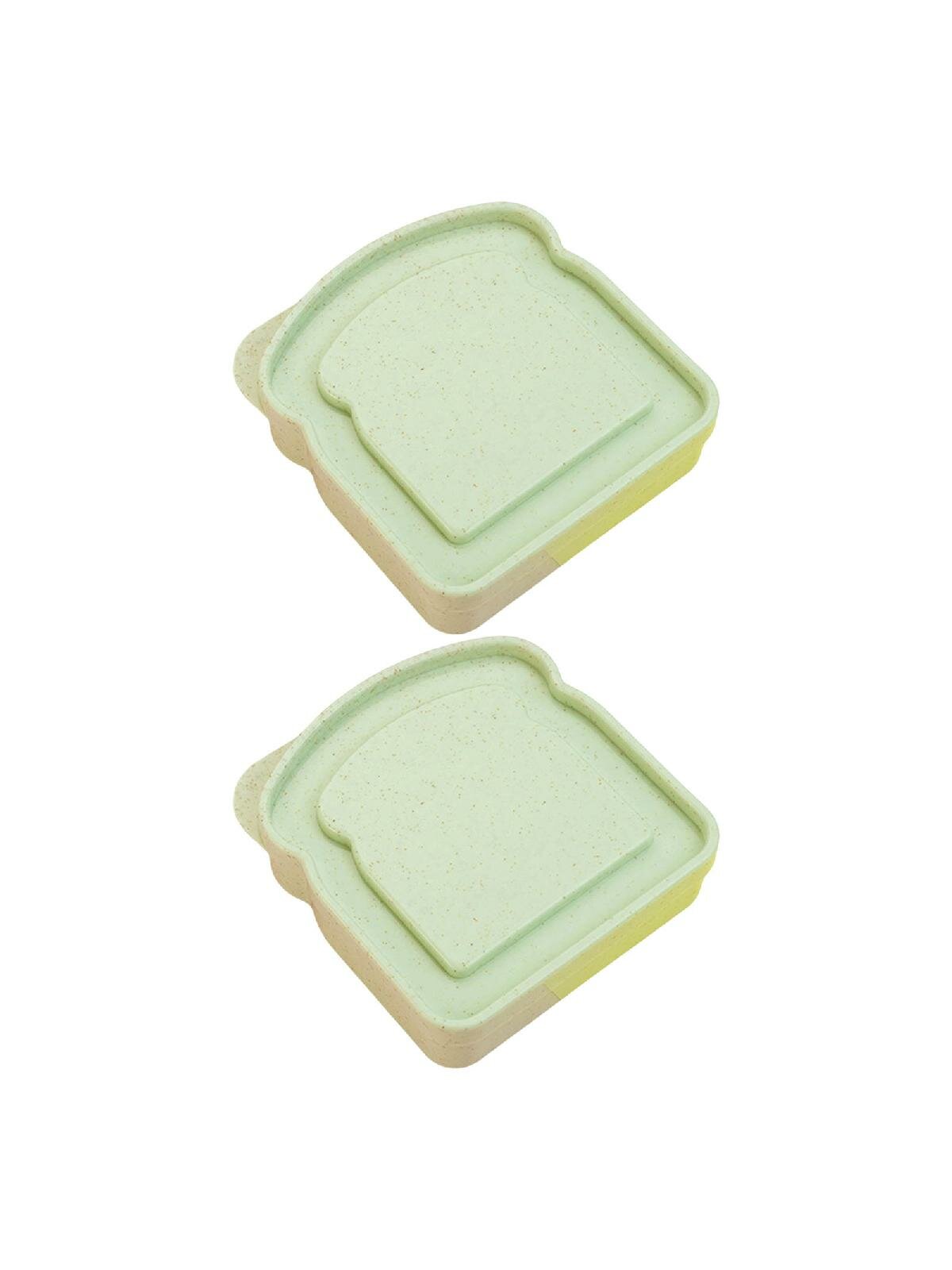 Ящик для хранения сэндвичей с крышкой, переносной контейнер для приготовления еды большой емкости