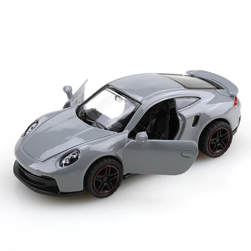 Игрушечная модель Porsche 911 1:43, серый racing