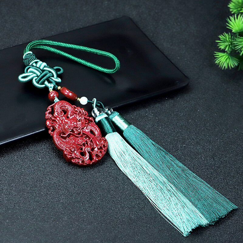 Подвеска для автомобиля из кристалла киновари, высокое содержание фиолетового золотого песка, древний стиль, подвеска Пиксиу, модель для прямой трансляции