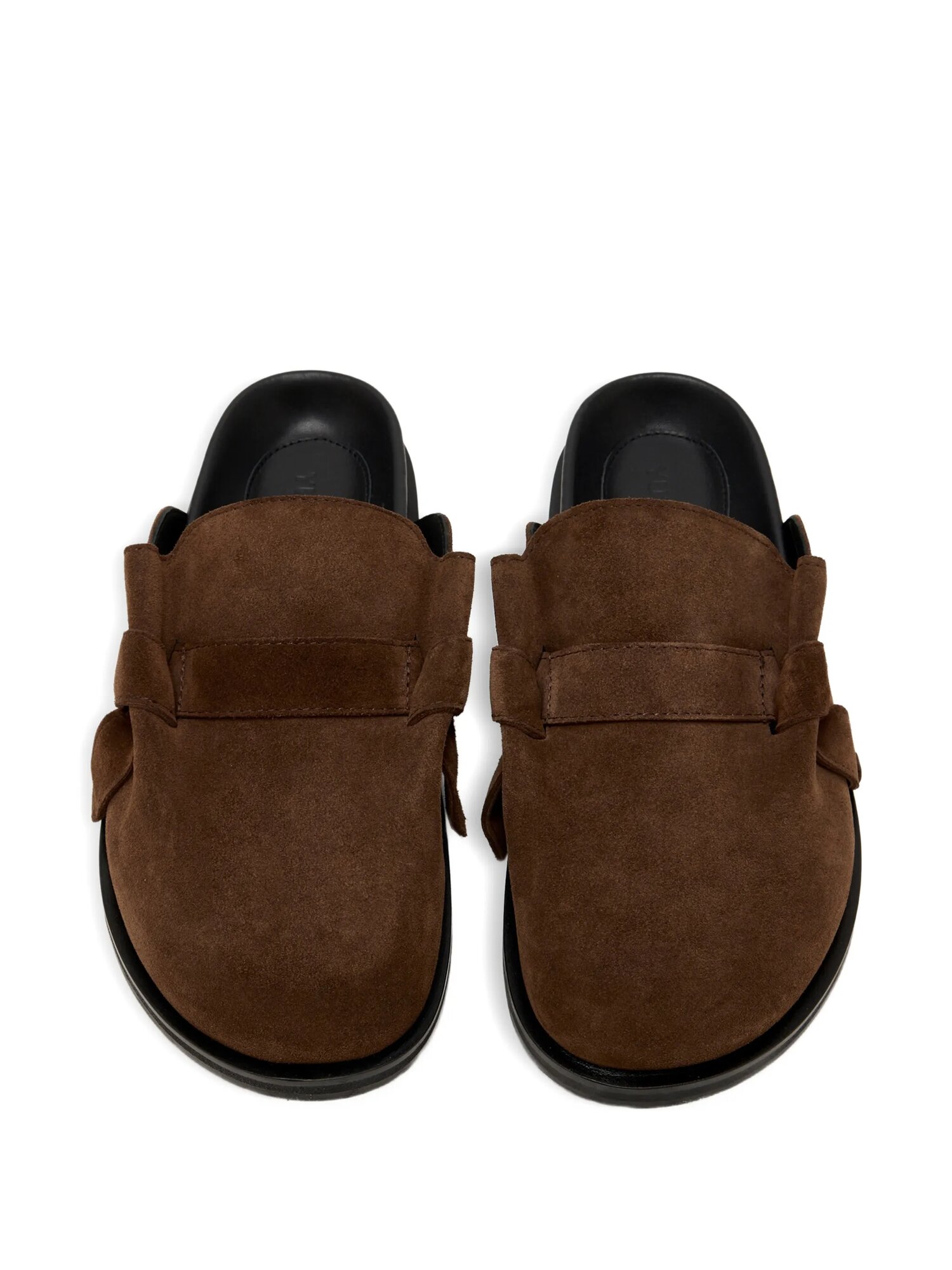 Мюли Yuzefi Knotted mules, размер 41, brown — фото 1