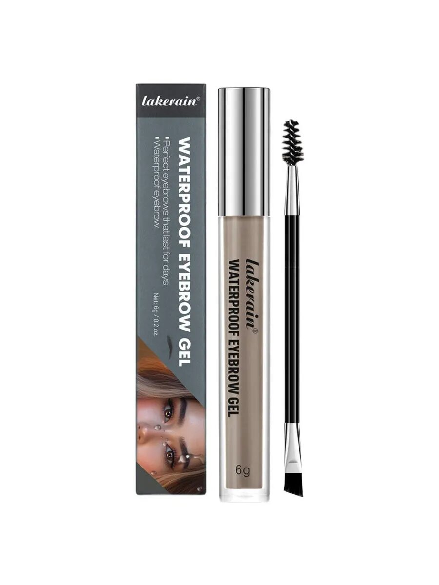 Гель-тинт для бровей, стойкий, водостойкий, натуральный