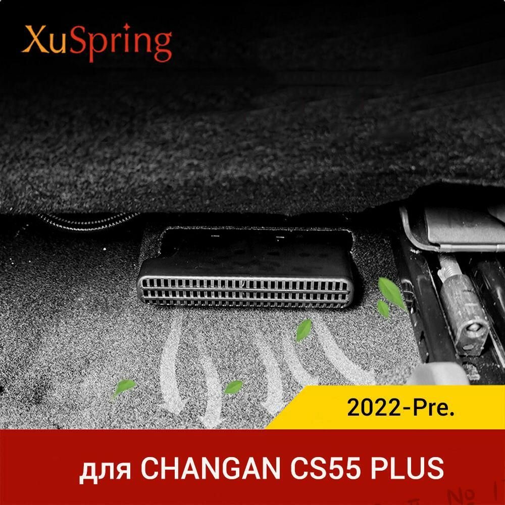 Тюнинг и внешний декор, Накладки декоративные, Под автомобильным сиденьями выходной отделки для CHANGAN CS55PLUS 2022 2023 к-т 2 шт
