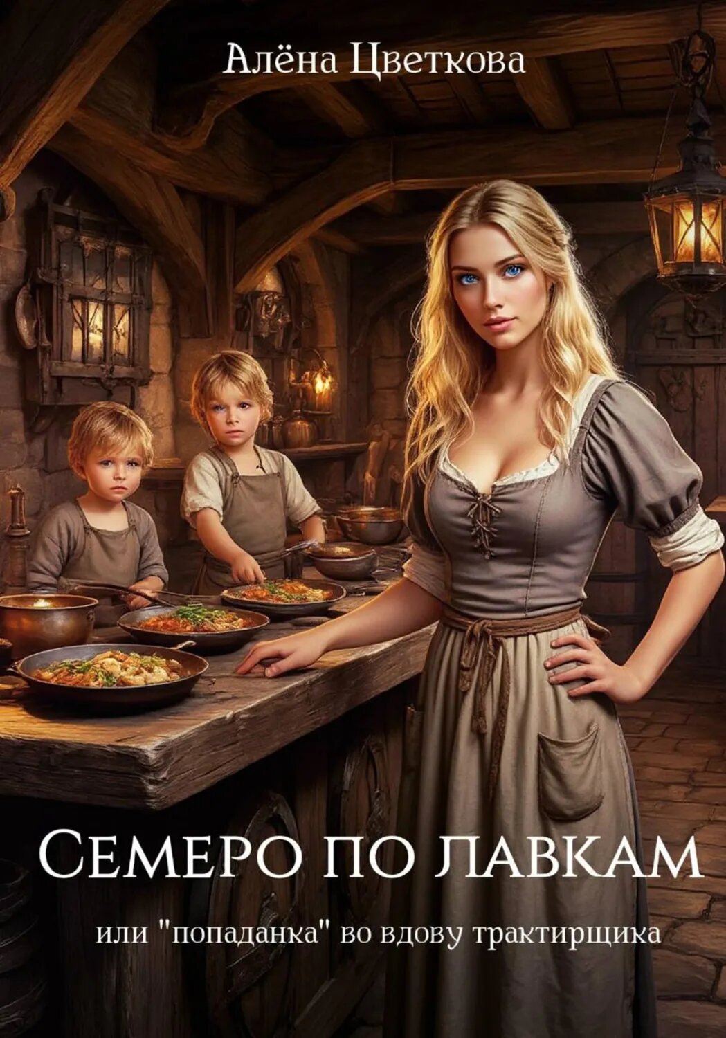 Семеро по лавкам, или "попаданка" во вдову трактирщика [Цифровая книга]
