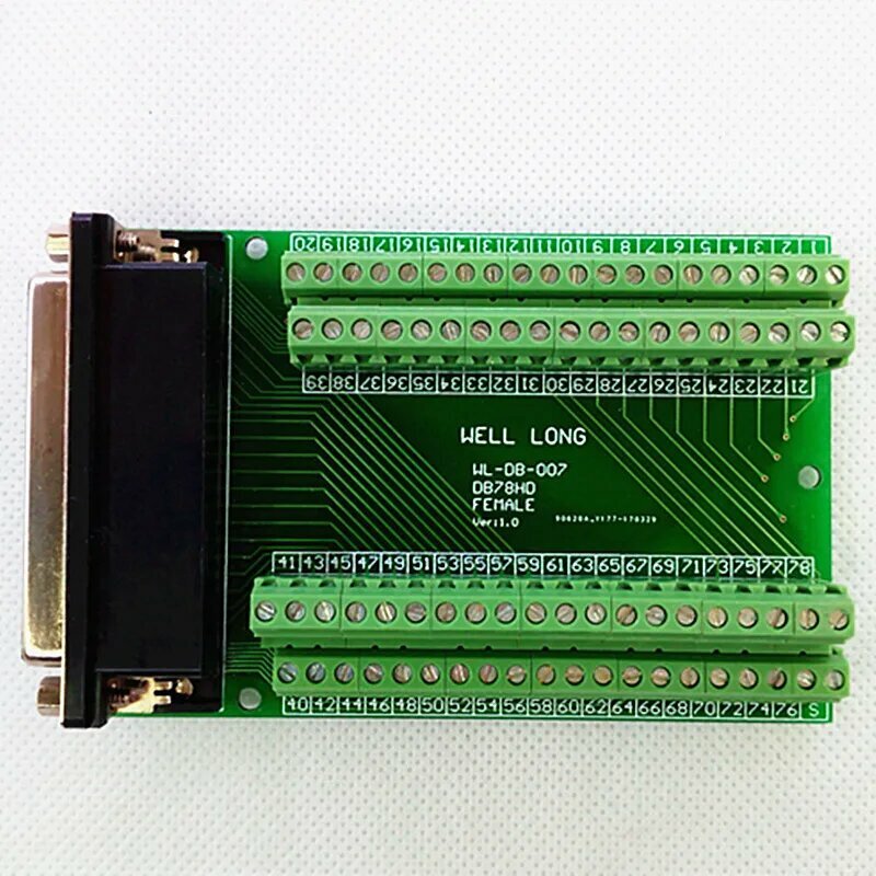 DB78 коммутационная плата D'SUB