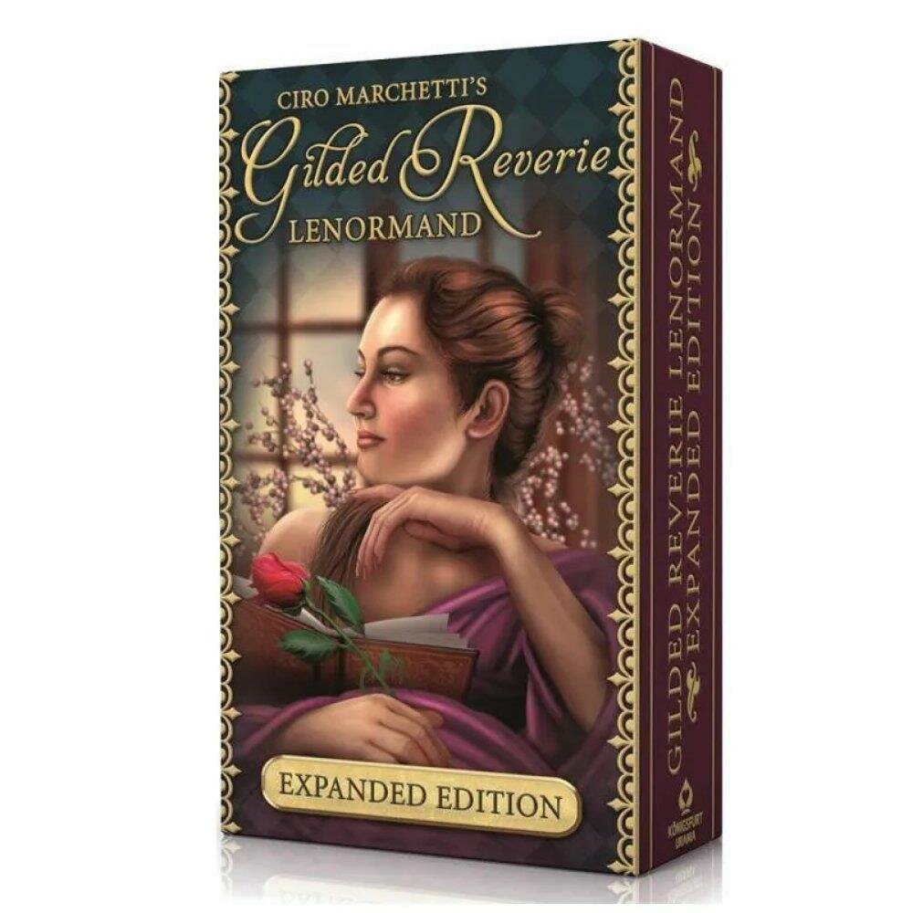 Карты Таро "Gilded Reverie Lenormand Expanded" US Games / Золотые Мечты Ленорман