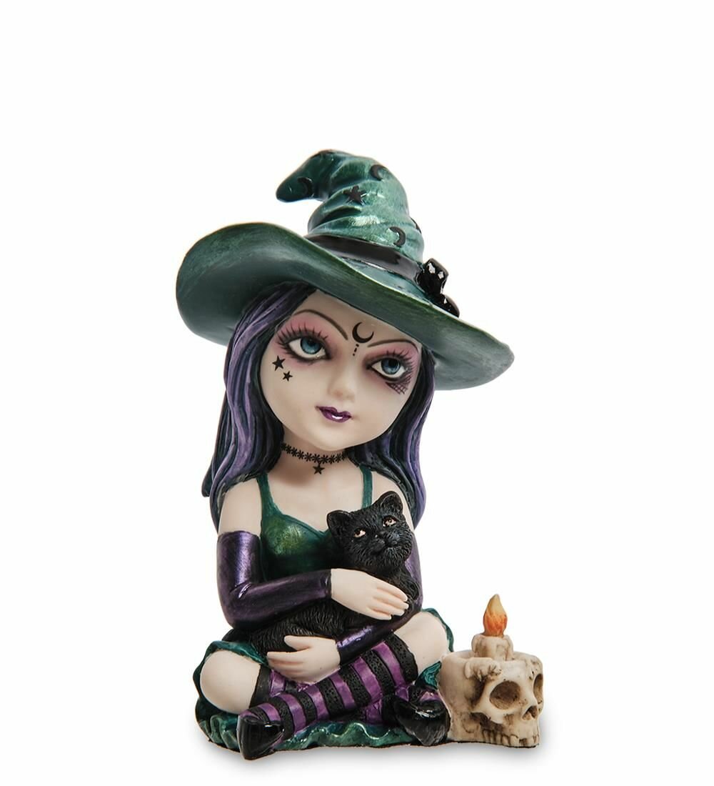 Статуэтка настольная Маленькая ведьма A2159538 Veronese, Полистоун