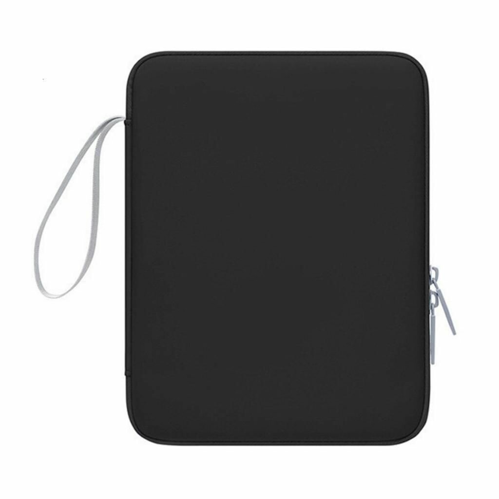 Гибкий водонепроницаемый чехол-органайзер для планшета 10.9-12.9 дюймов и аксессуаров, Черный - 10,9 дюйма