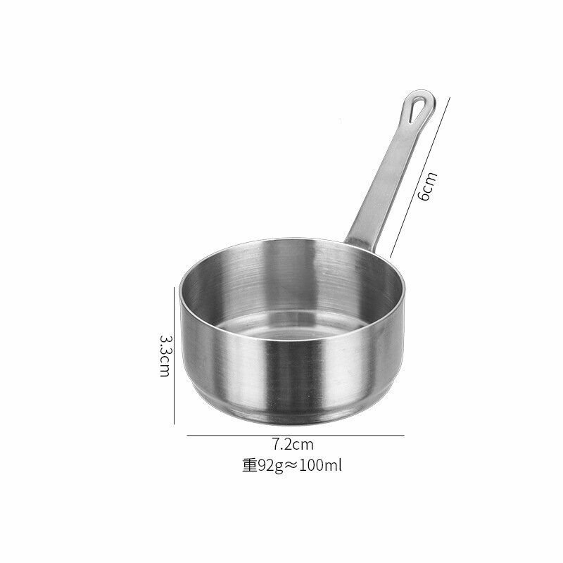 Трансграничные 304 из нержавеющей стали соус чашка с ручкой соус блюдо стейк соус чашка Творческий томатный соус чашка