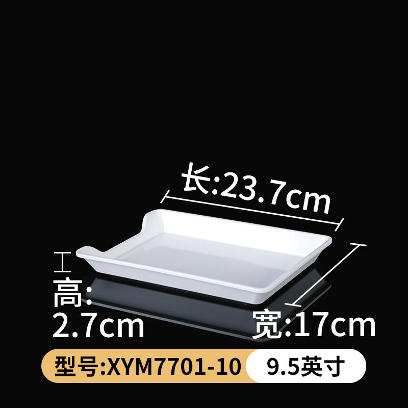 Меламин Белый тушеная еда приготовленное холодное блюдо тарелка утка шеи пряный Горячая строка благовония блюдо выбор