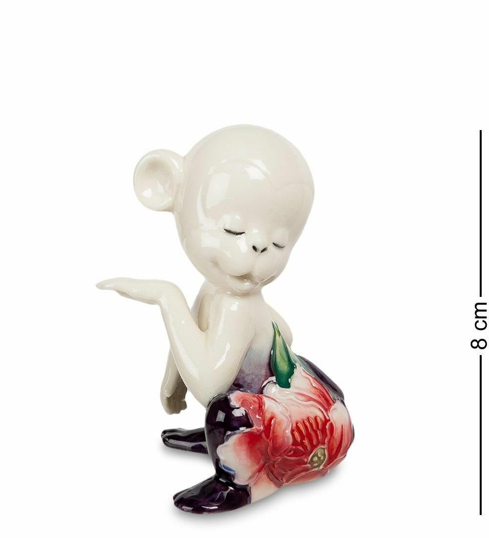 Фигурка настольная Обезьяна (Pavone) A2062336 Pavone, Фарфор, в подарок