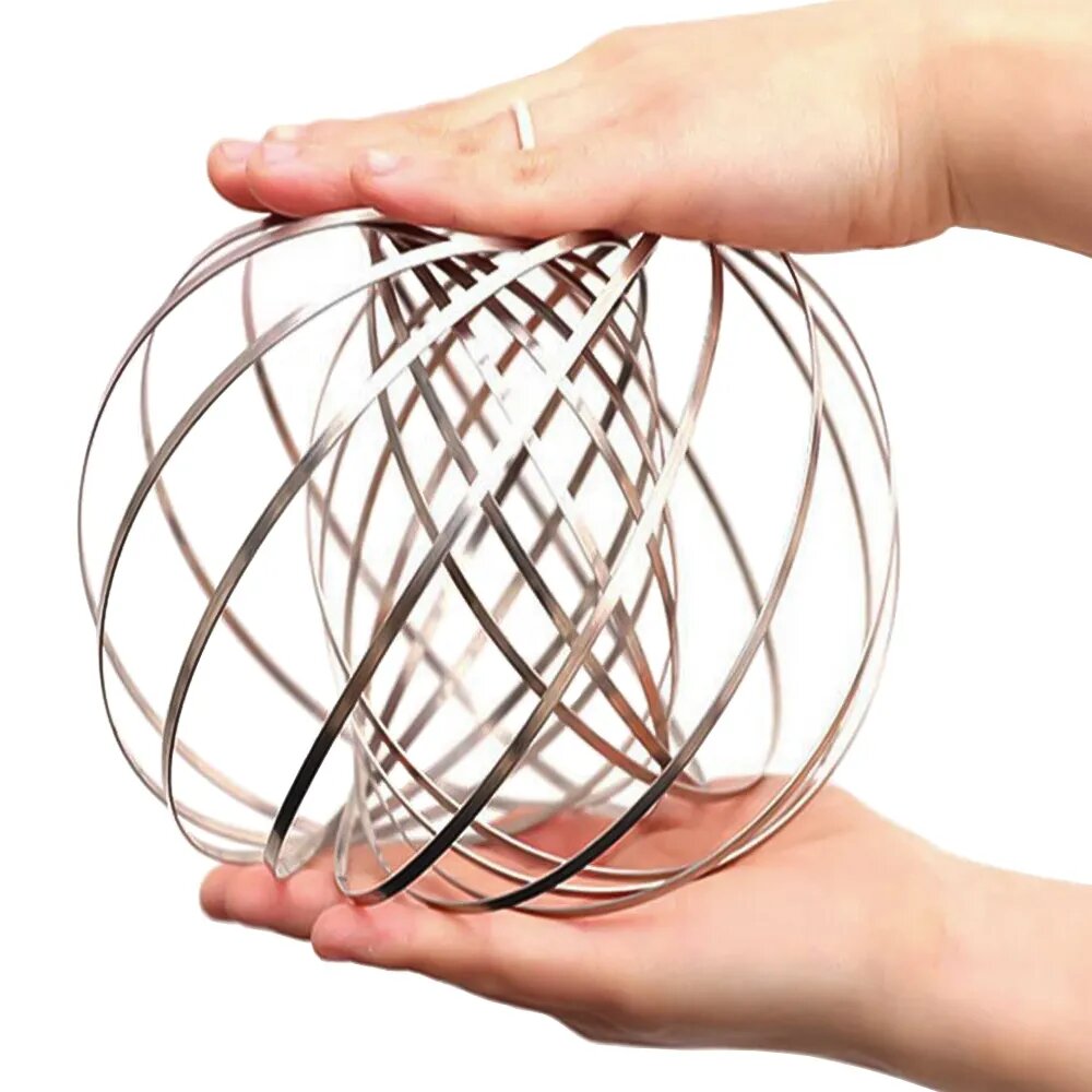 HomeStore Кинетическое кольцо, Игрушки для девочек, Игрушки для мальчиков, серебряный