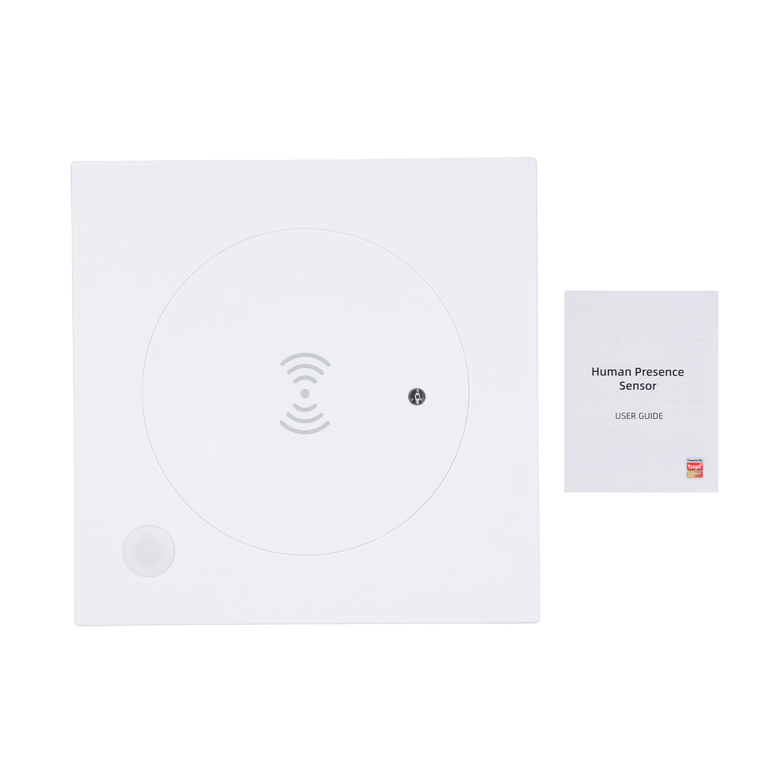 Датчик присутствия ZigBee, датчик движения тела, высокоскоростной детектор, радарная частота 24 ГГц, подсветка, человек отсутствует, статус: используется с шлюзом.