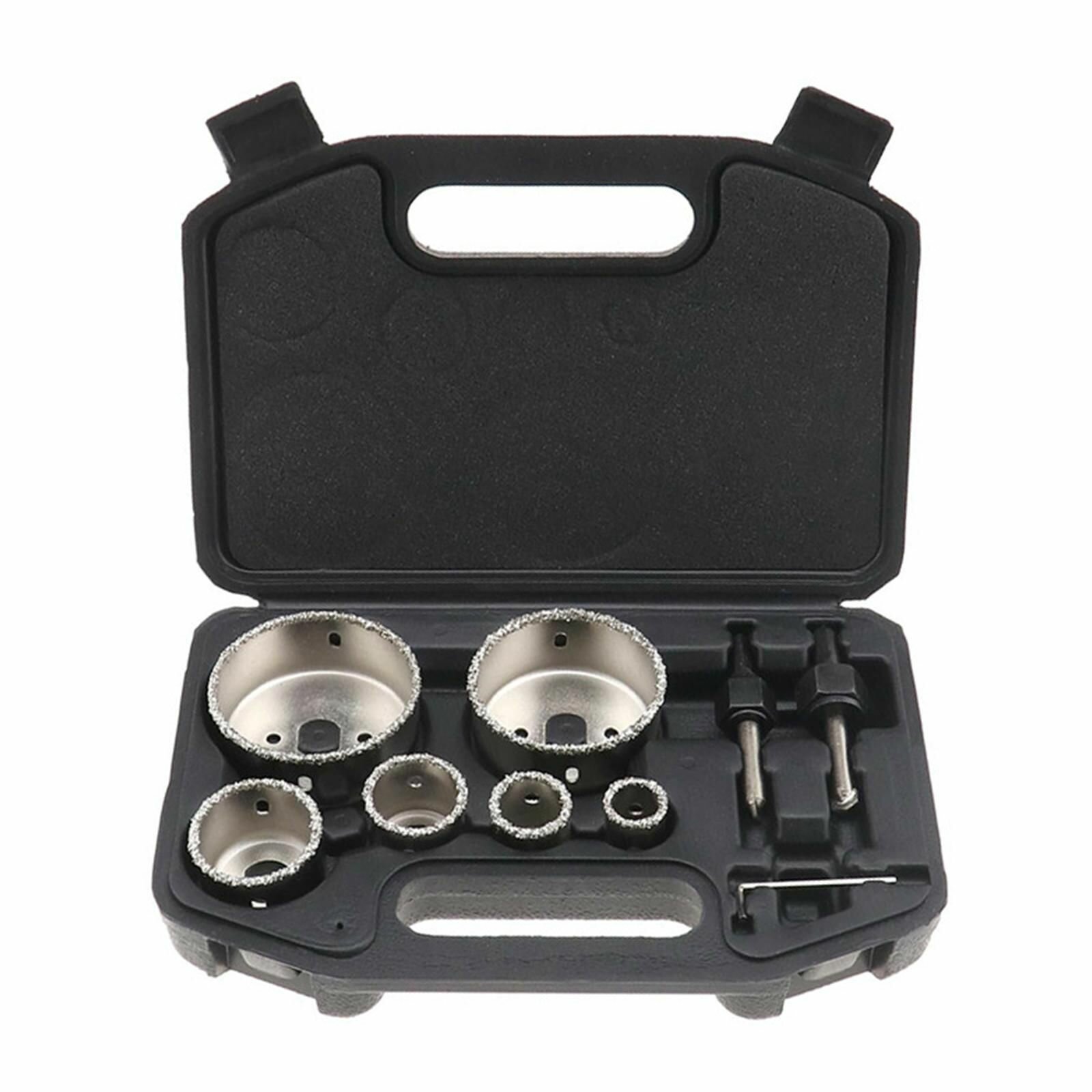 Карбидные сверла для кольцевых пил с треугольным хвостовиком, легкое сверление круглых отверстий