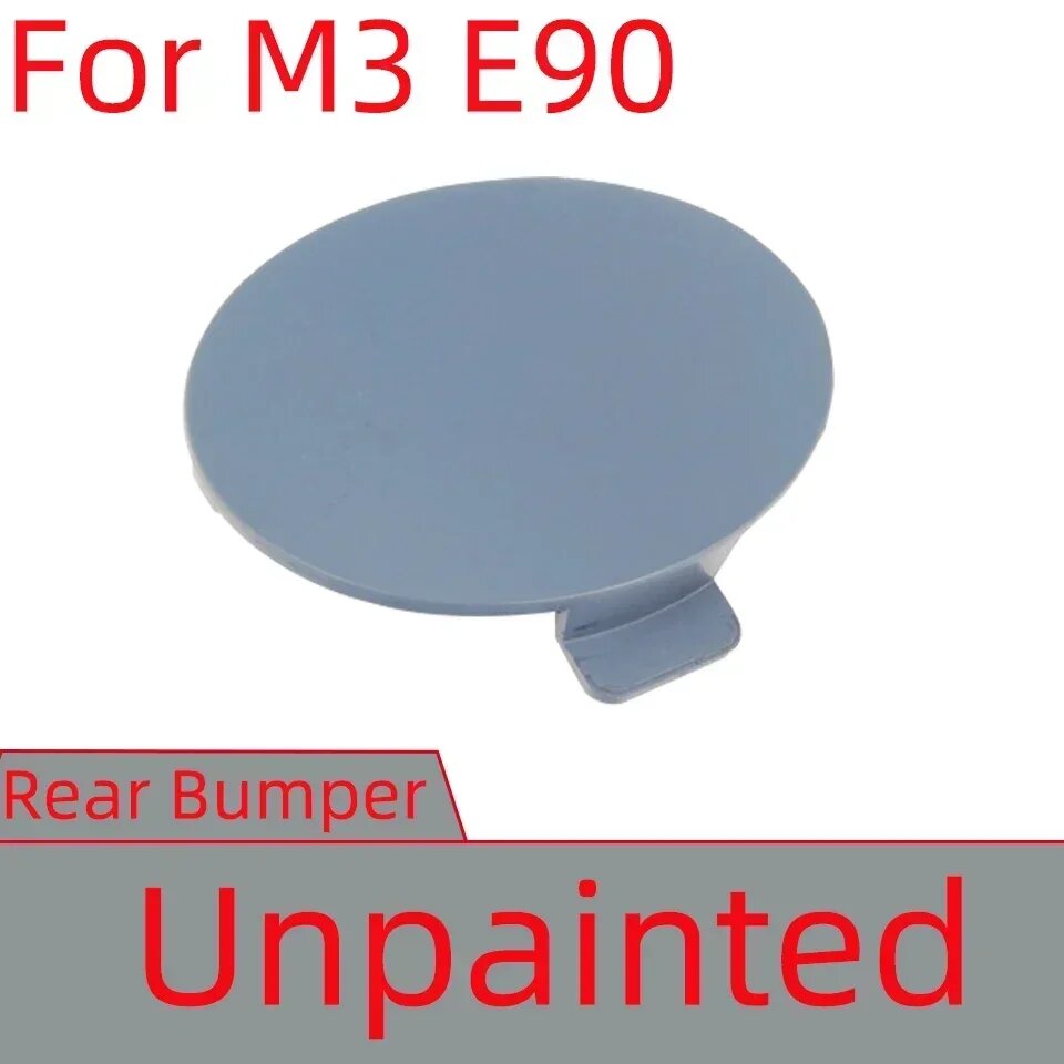 Автоматический передний/задний бампер, крышка фаркопа для Bmw M3 2007-2013 E90 E92 E93 # 51127891280 51128046676 51118043981 Крышка для волос Unpainted For E90