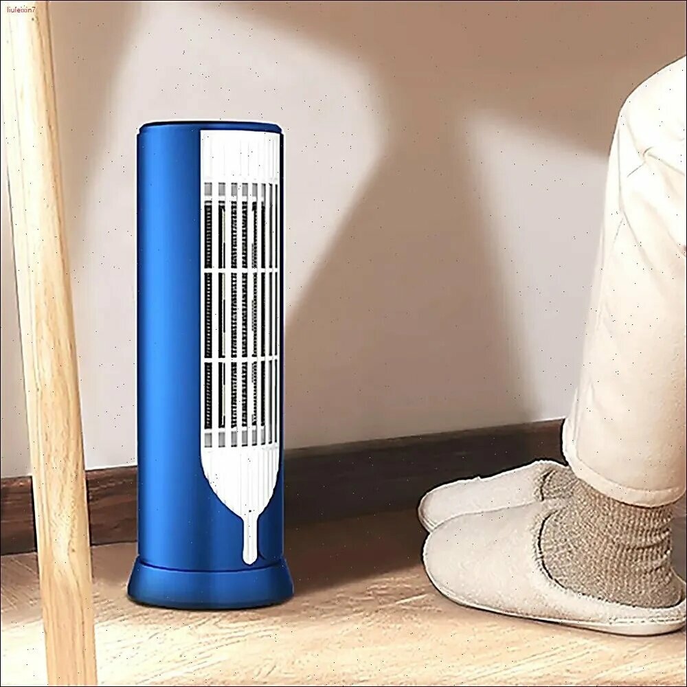 HIBIBUD Беспроводной обогреватель с аккумулятором, малый обогреватель для спальни и ванной с керамическим корпусом, 750 Вт, с вентиляцией, белый.