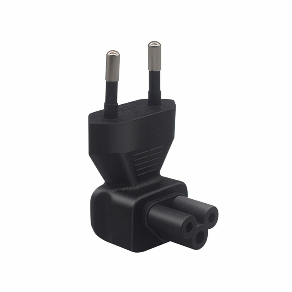 Адаптер европейского стандарта EU на C5 / EU C7 с быстрым и компактным подключением-