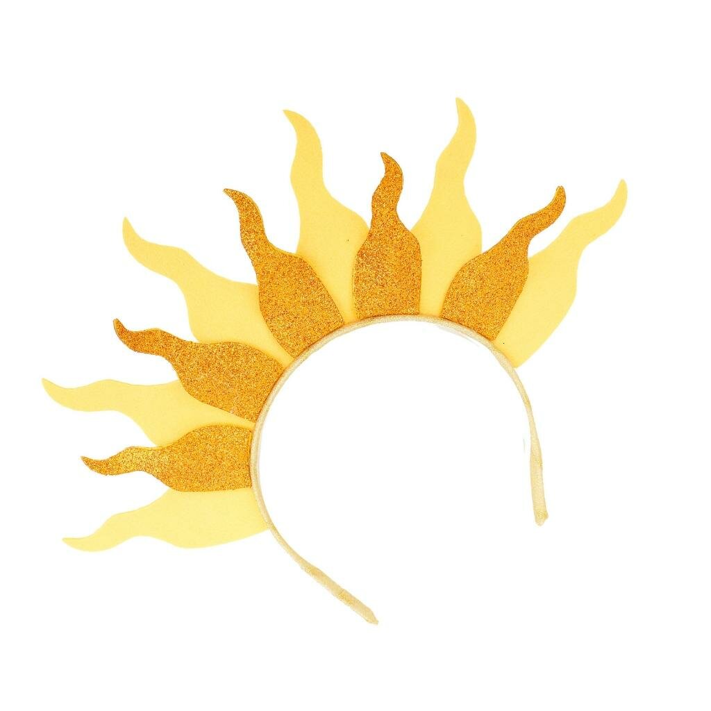 Блестящая солнечная повязка на голову, Нимбы Богинь для Рейв-вечеринки, Аксессуары для волос