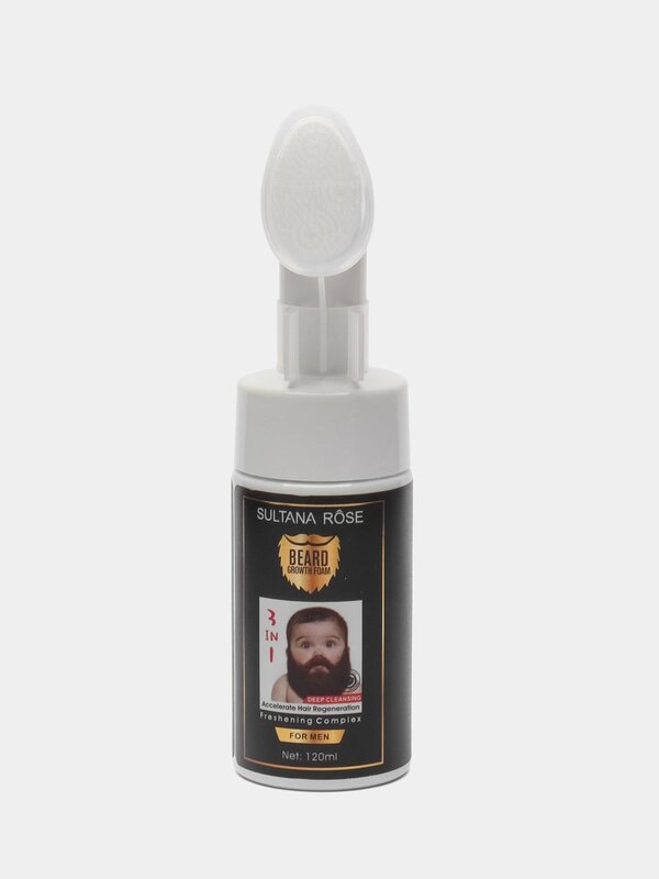 Пенка для бороды. уход. красота