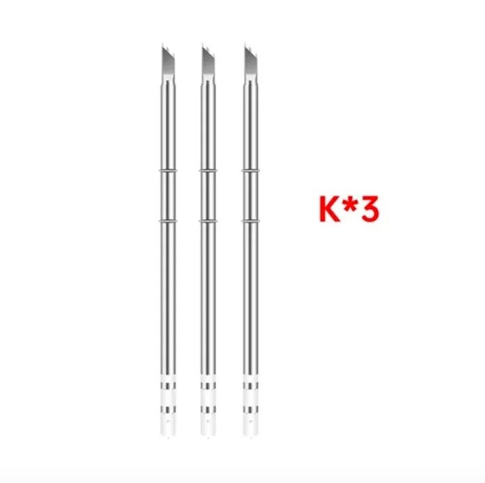 Набор медных жал для паяльника T12-K, 3 шт