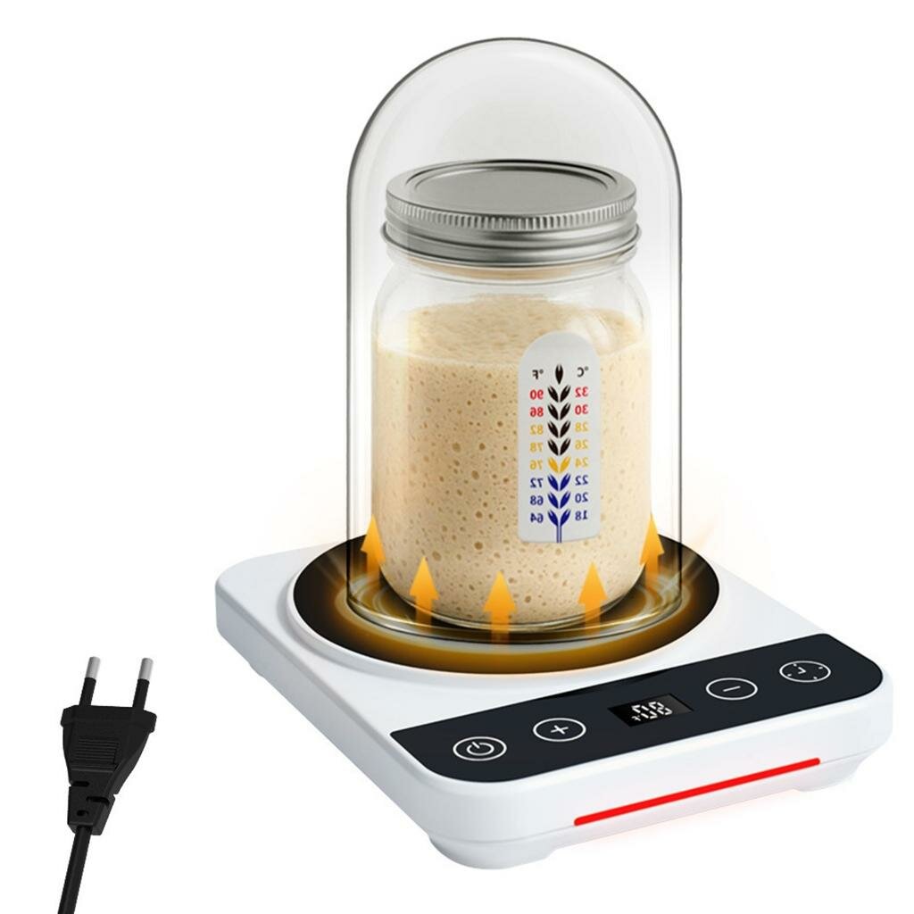 Цифровой ферментер с регулировкой температуры и таймером, Белый