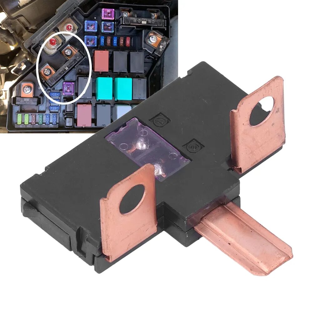 Пусковой предохранитель аккумулятора, Многоблочный предохранитель A 38231SDAA01, 100/70 А, замена для Accord Civic CRV TSX