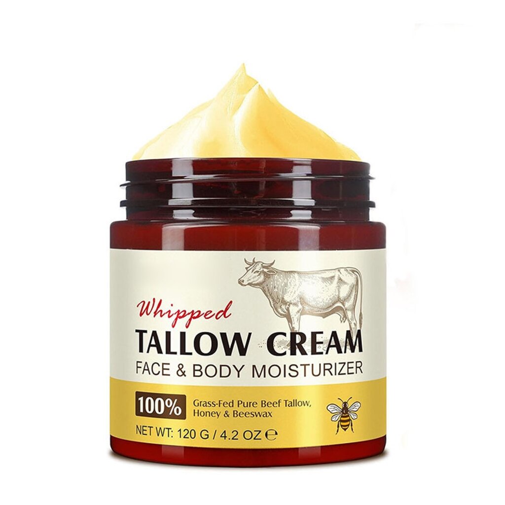 Tallow Balm For Intense Hydrating Skin Repair And Youthful Glowing With Vitamins A D K E