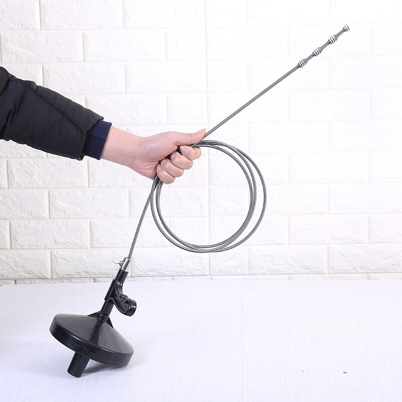 Усовершенствованный инструмент для прочистки труб, канализационный дренажник, ручной инструмент для прочистки туалета, очиститель засоров, одноразовое решение